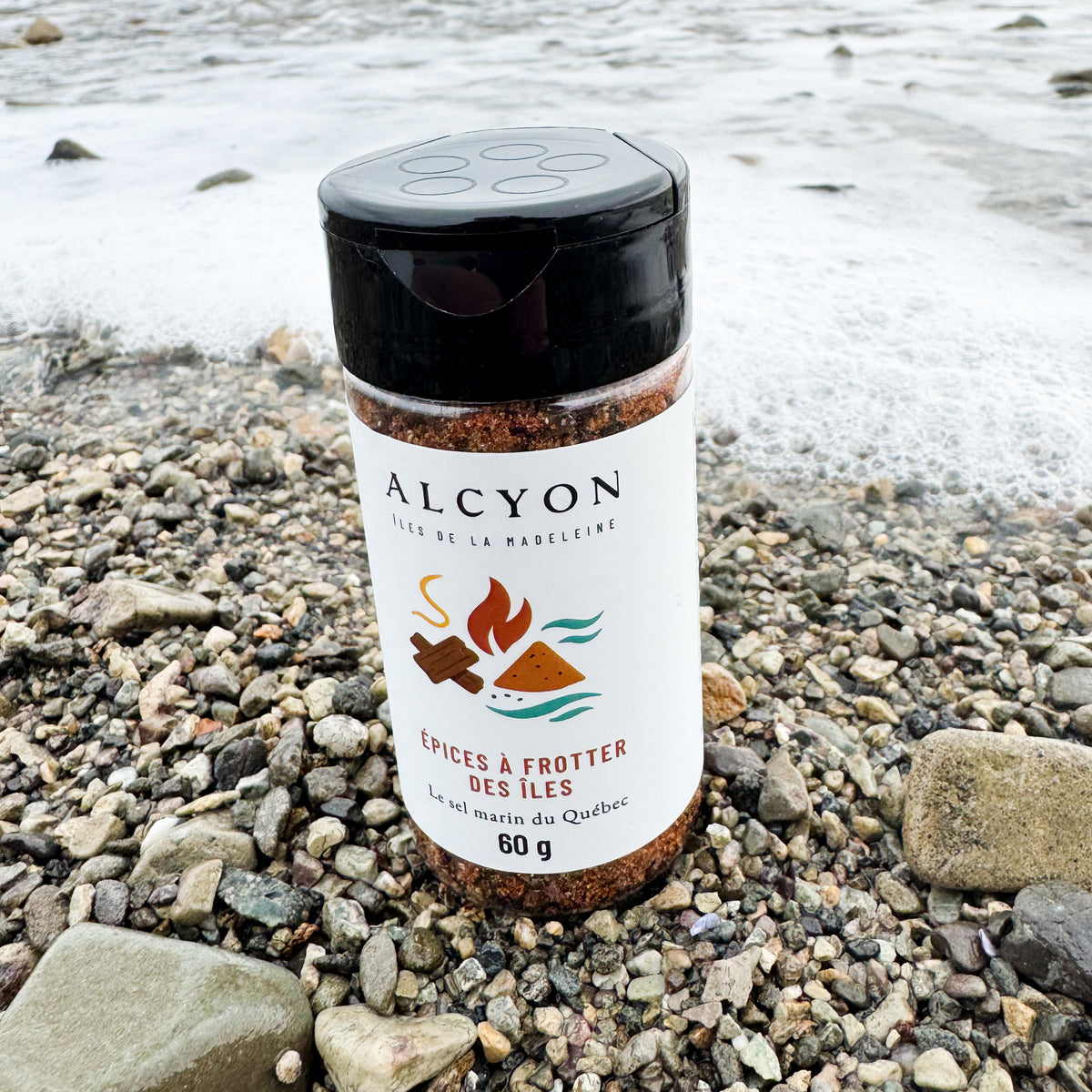 Magdalen Islands Dry Rub | Quebec Sea Salt | Alcyon | Alcyon sel de mer