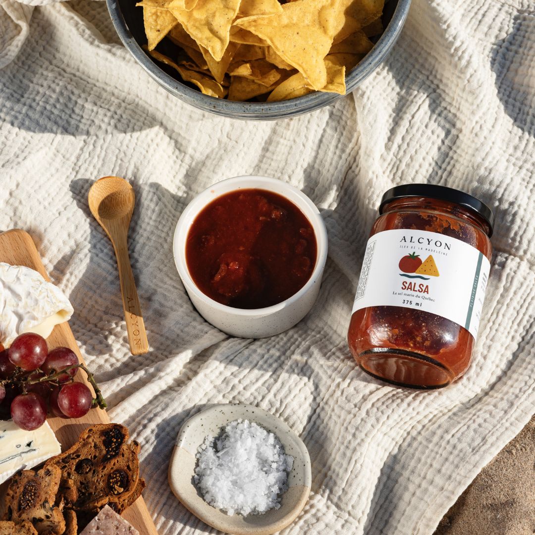 Artisanal Salsa | Quebec Sea Salt | Alcyon Sea Salt | Alcyon sel de mer